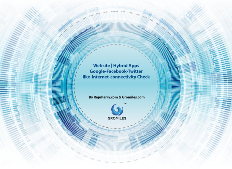 Google-Facebook Like Internet connectivity check Library - Blog ...